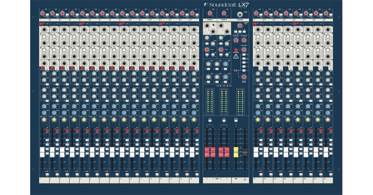 Soundcraft Spirit LX7 24CH MKII