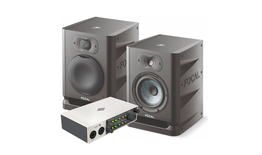 Focal Alpha 50 Evo (Ζεύγος) & Universal Audio Volt 4